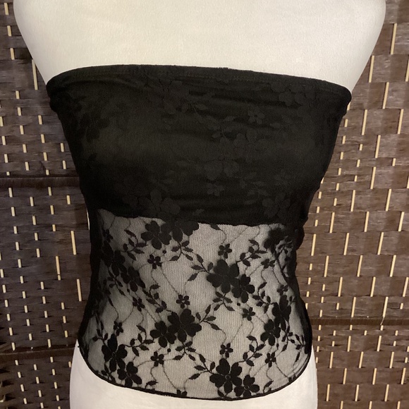 High Quality | Tops | Sexy Lace Floral Tube Top | Poshmark